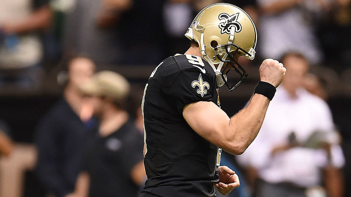 Drew Brees, New Orleans Saints show they're not dead yet in big romp of ...