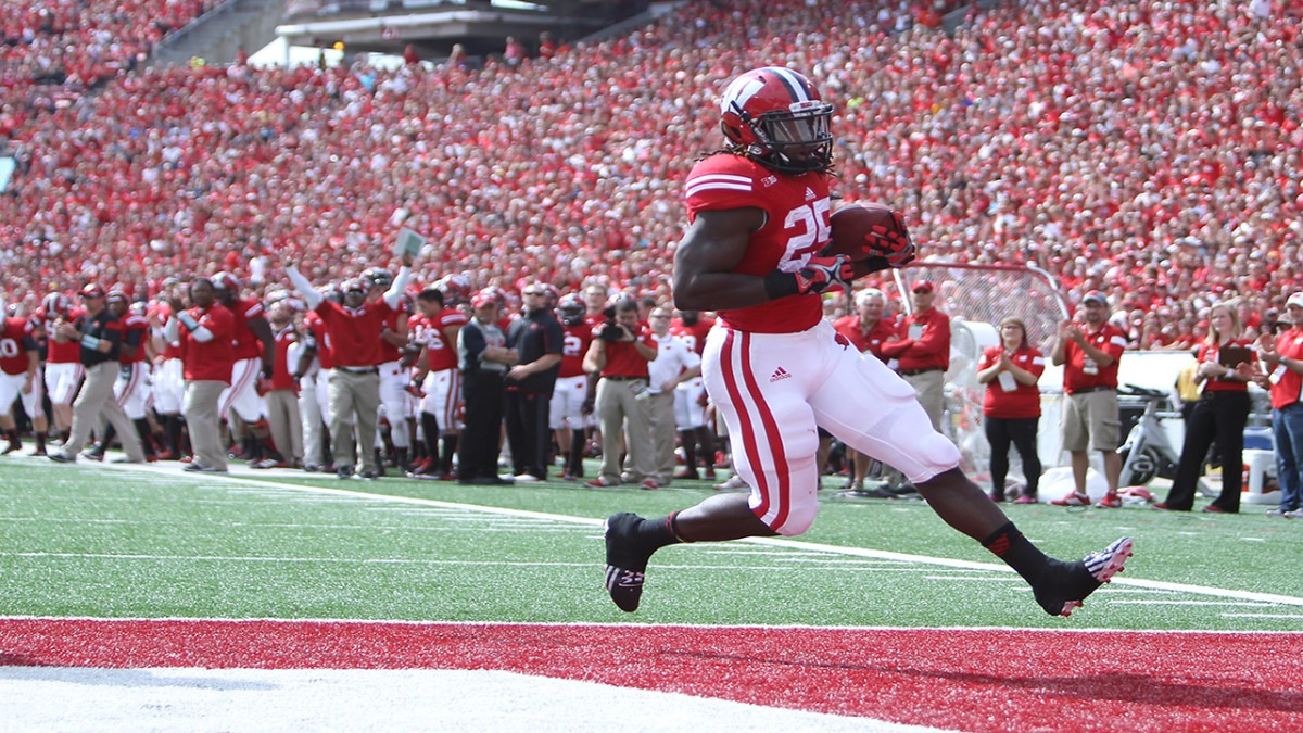 Wisconsin's Melvin Gordon on pace for FBS single-season rushing record ...