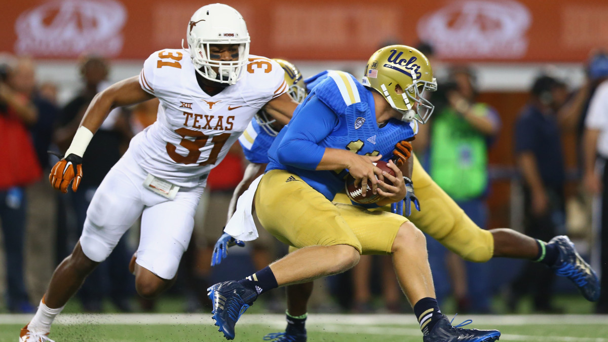 Texas safety Jason Hall (patellar tendon) out against Iowa State ...
