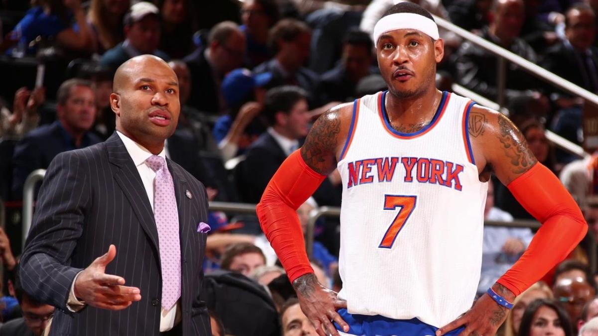New York Knick's Carmelo Anthony hurts knee - Sports Illustrated