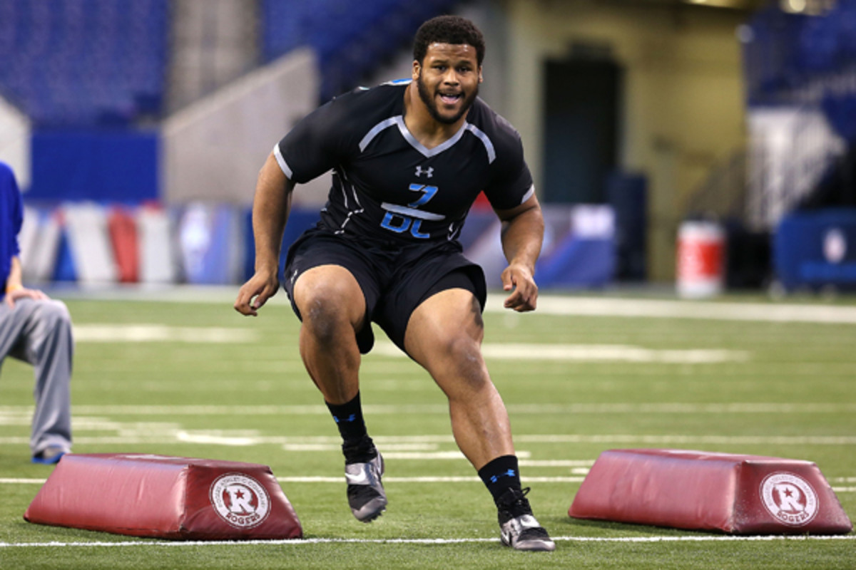 Aaron Donald, Michael Sam among Monday's combine risers and sliders ...