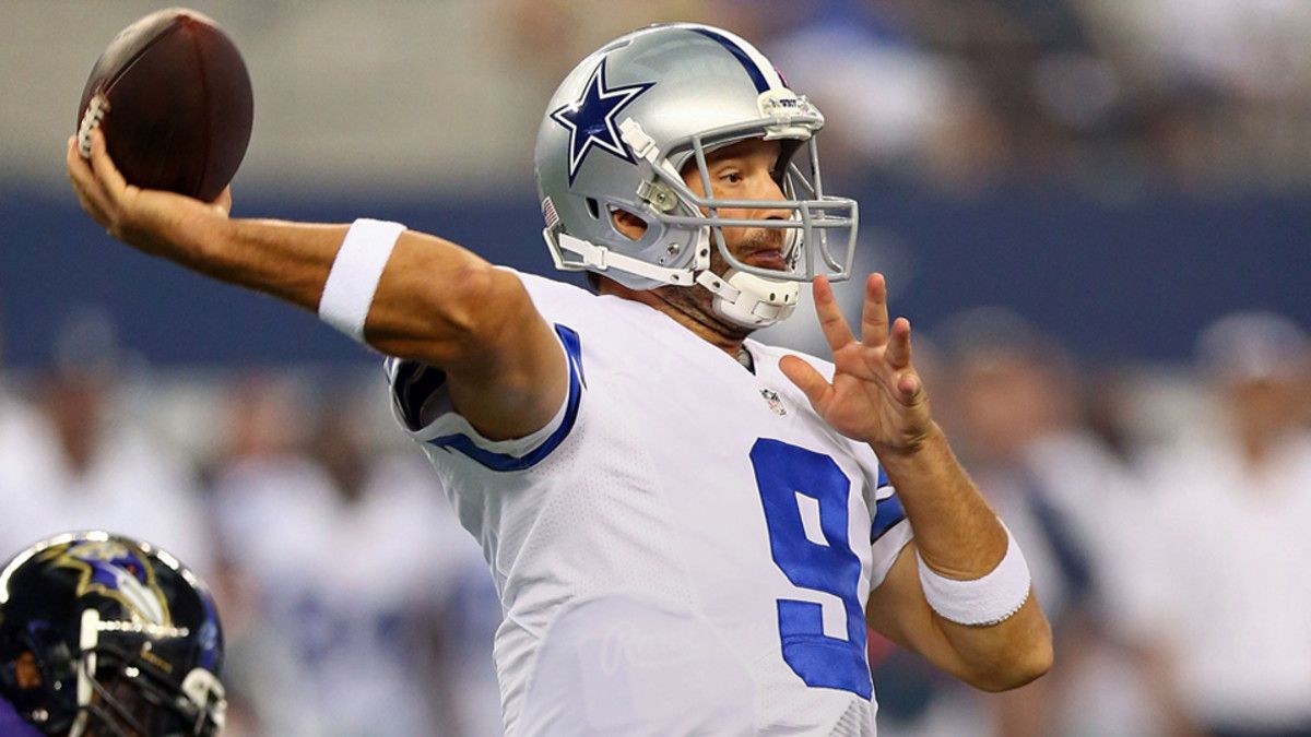 Cowboys quarterback Tony Romo says he could play a full game - Sports ...