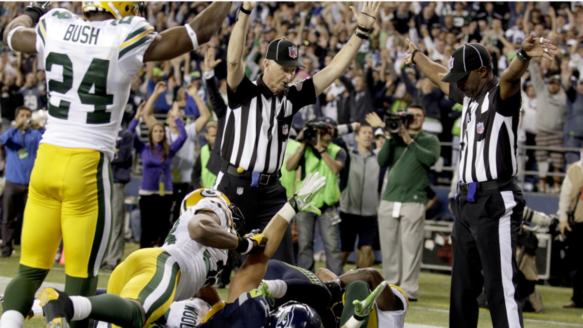 Seattle Seahawks-Green Bay Packers 'Fail Mary' ref says he got call ...