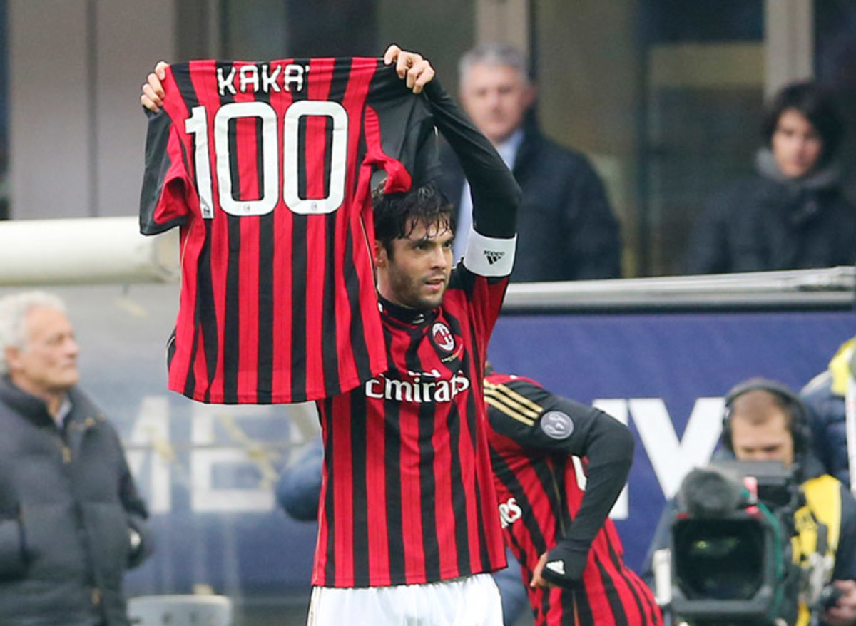 Kaka scores 100th goal for AC Milan in win over Atalanta - Sports ...