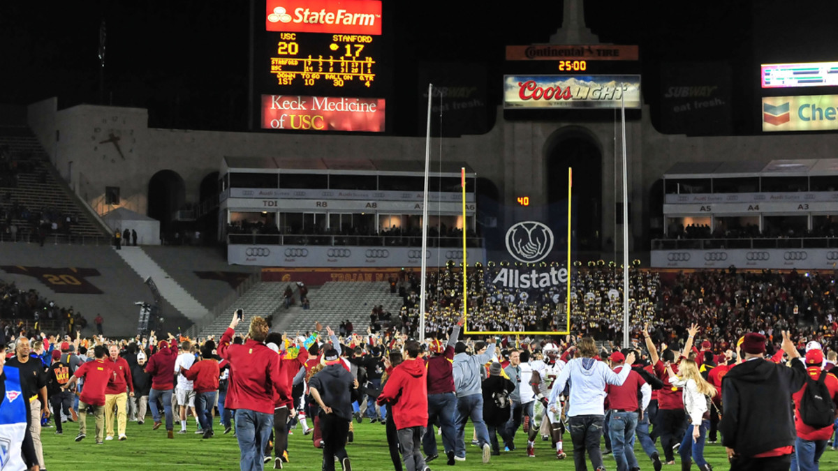 Security guard trampled at 2013 USC-Stanford game sues school - Sports ...