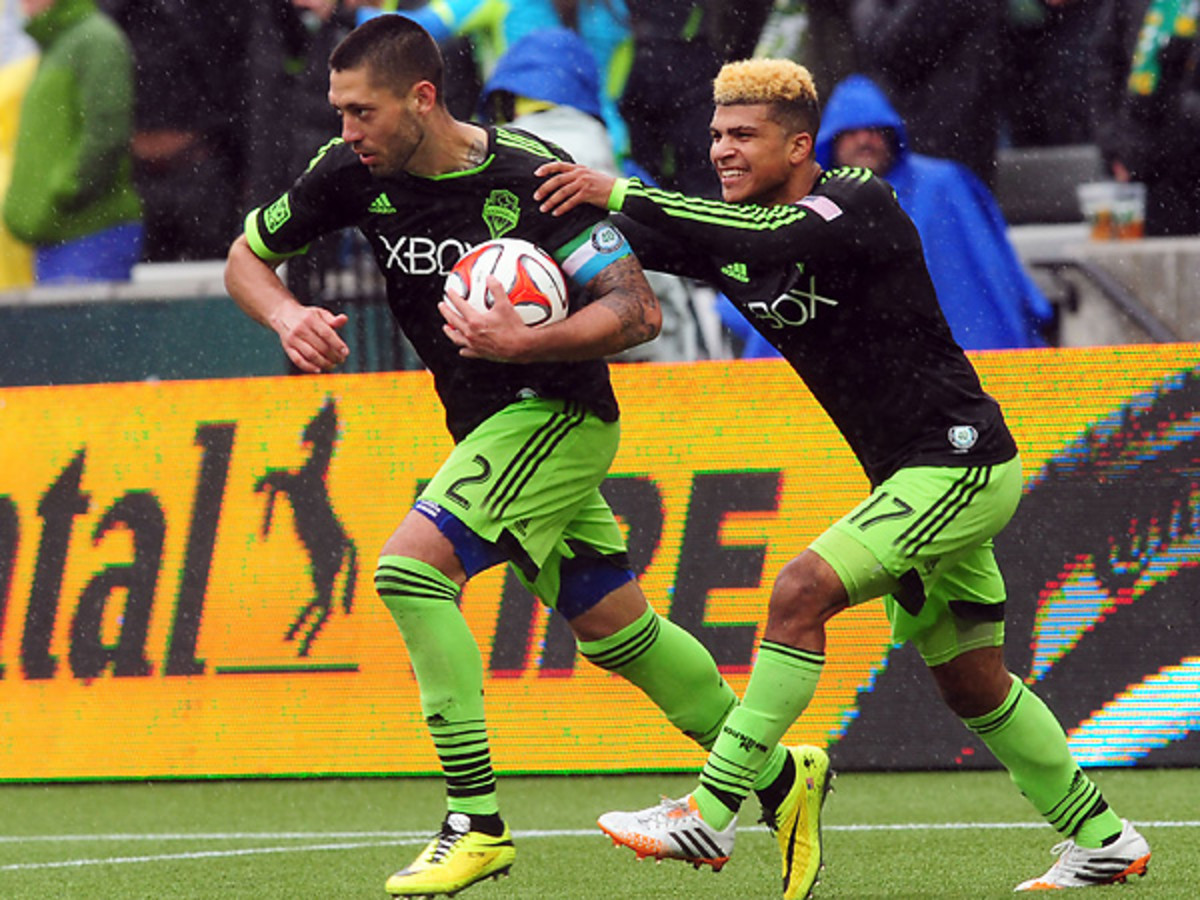 Clint Dempsey nets hat trick as Sounders and Timbers draw in thrilling ...
