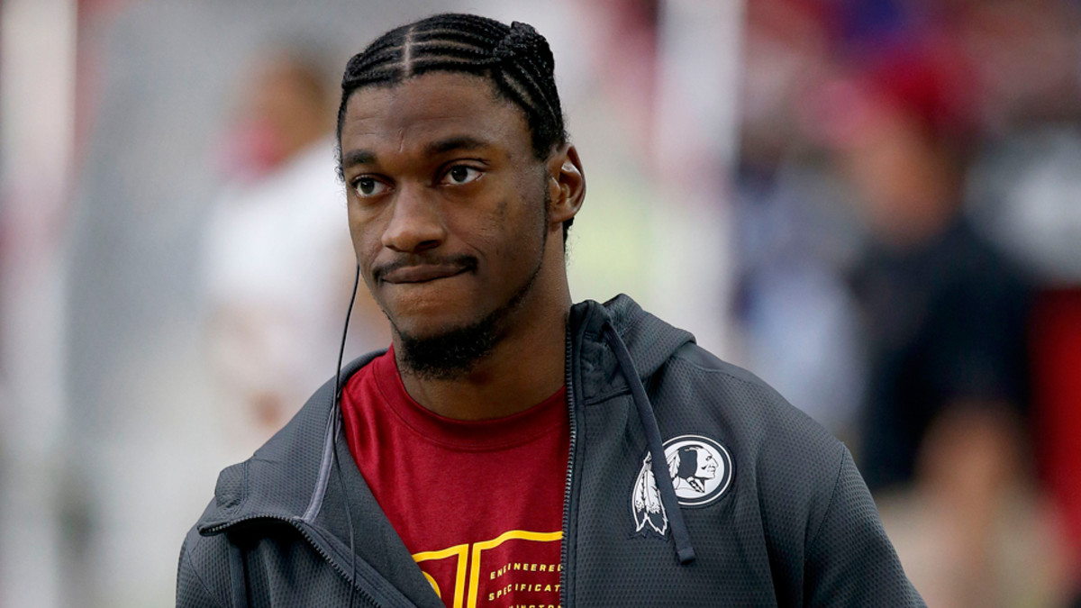 Redskins QB Robert Griffin III (ankle) returns to practice, takes reps ...