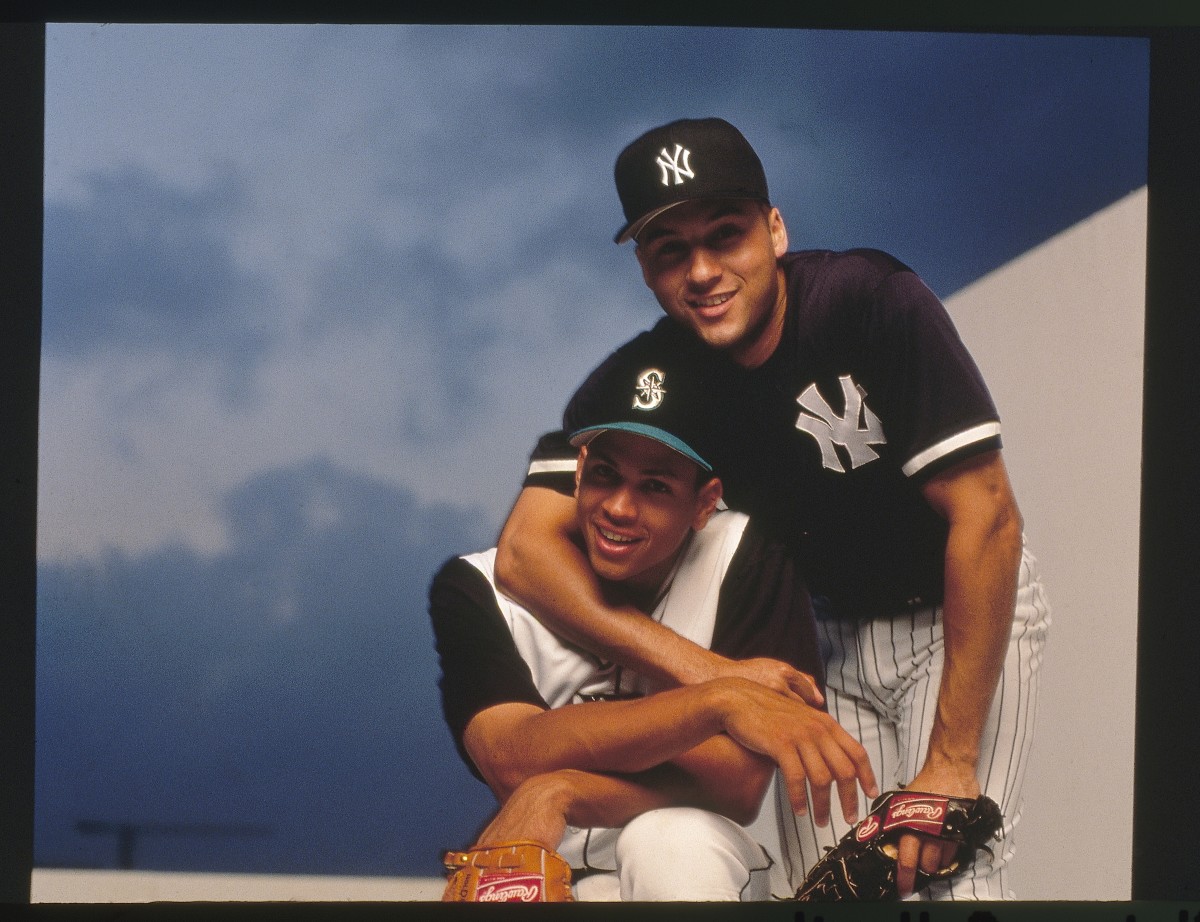 #tbt: It's Derek Jeter's 40th birthday, so here's a couple "casual ...