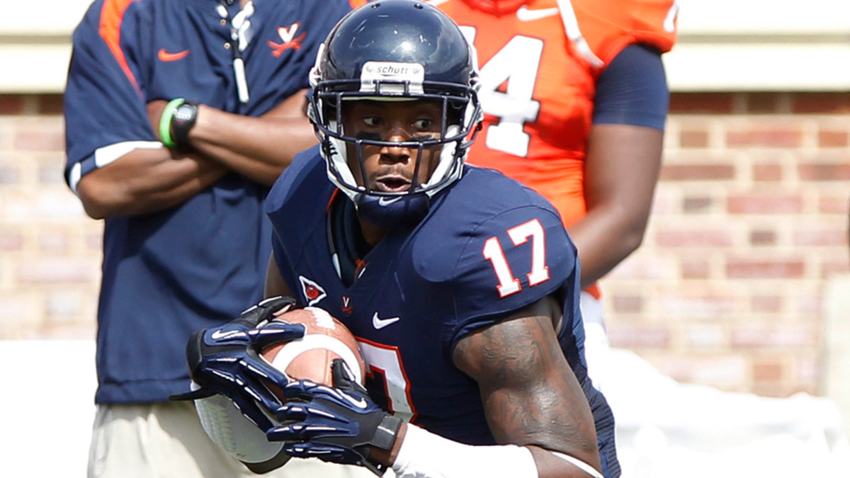 Virginia WR Miles Gooch (knee) to miss the rest of the season - Sports ...