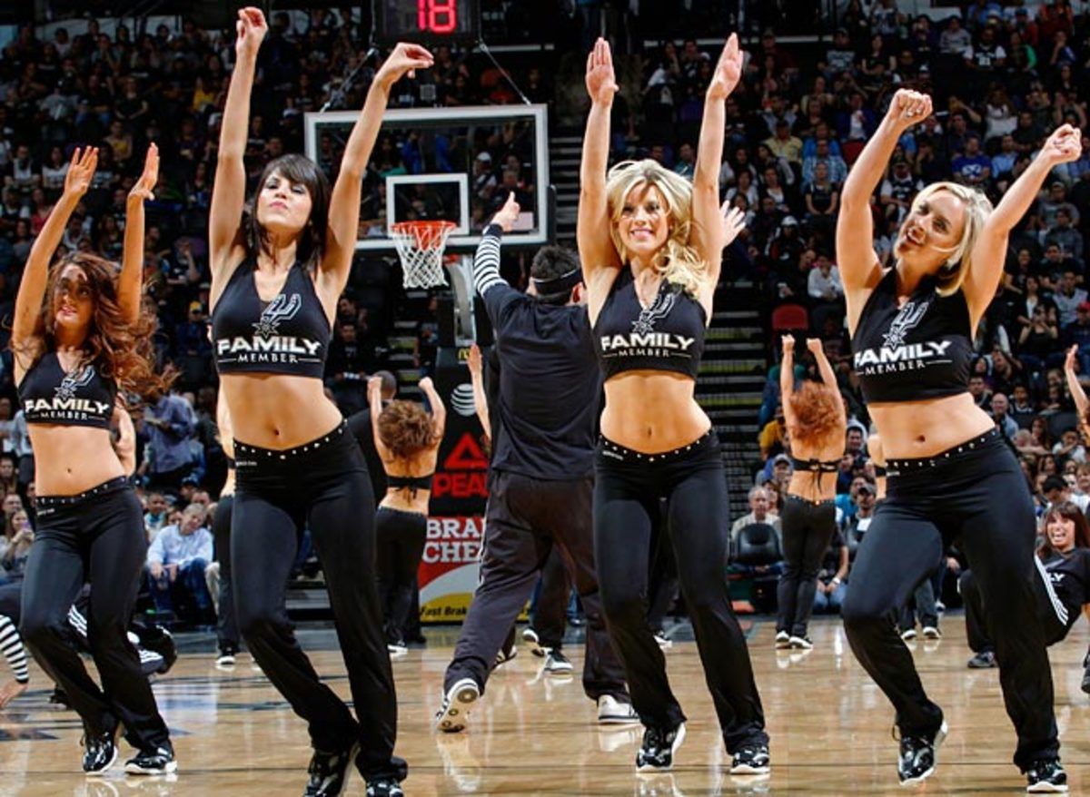 San Antonio Spurs Silver Dancers - Sports Illustrated