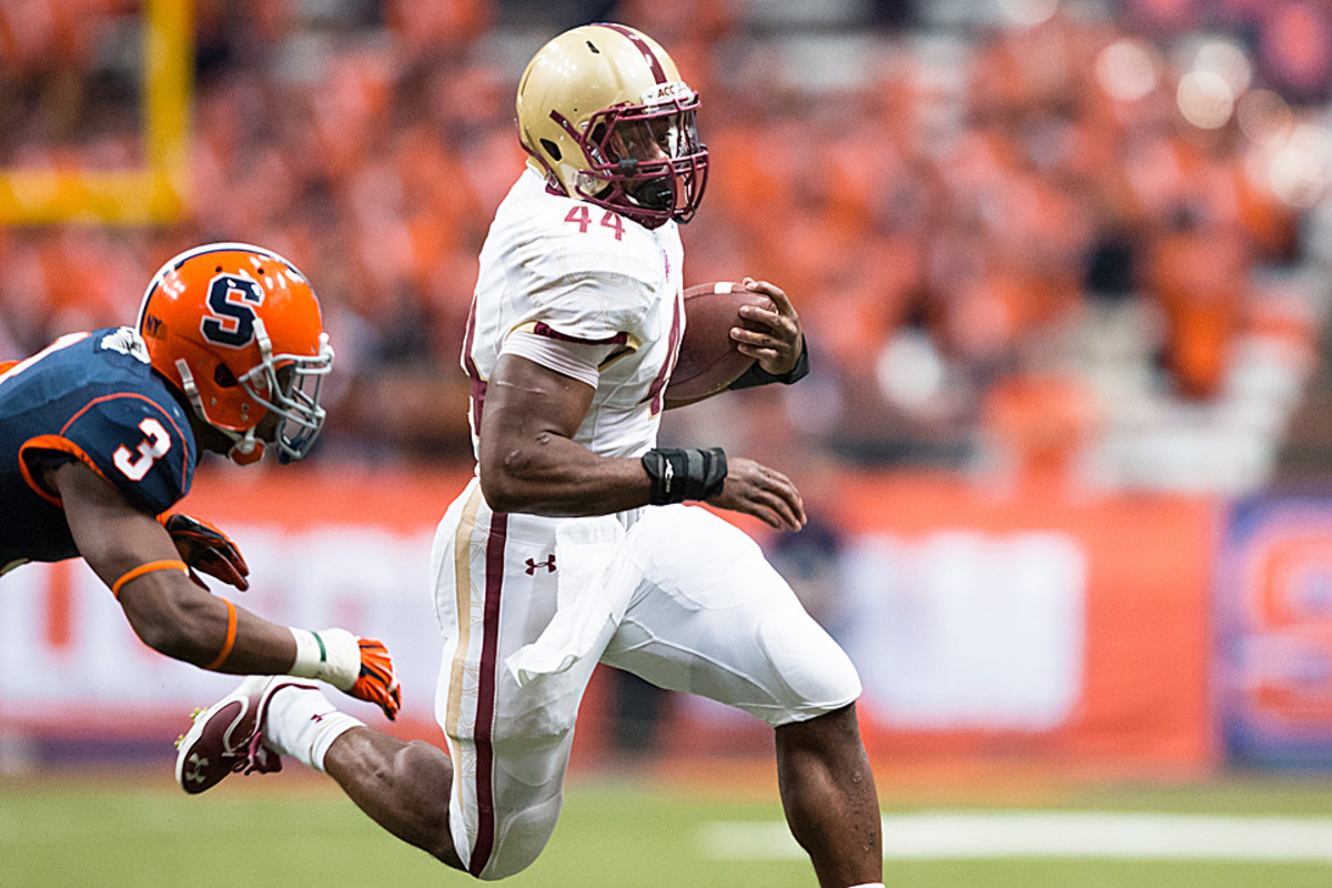 Boston College running back Andre Williams is ready for the NFL draft ...