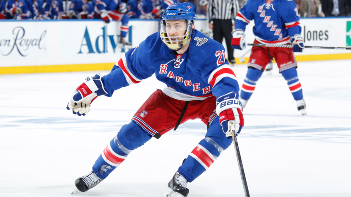 New York Rangers center Derek Stepan returns to practice - Sports ...