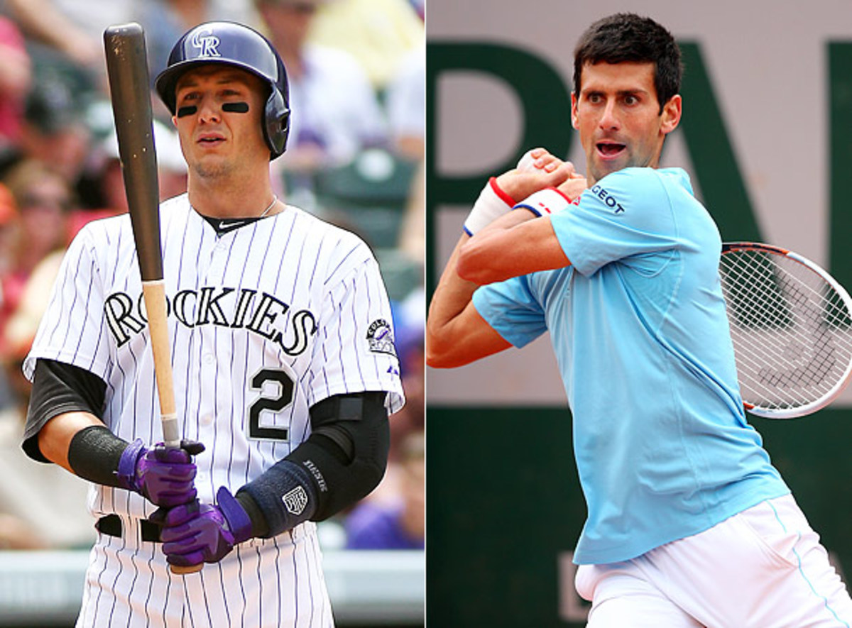How Novak Djokovic inspired baseball star Troy Tulowitzki - Sports ...