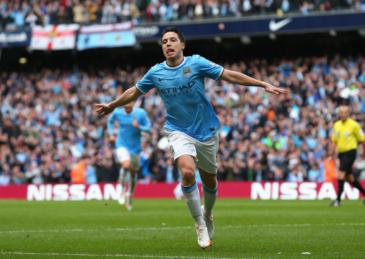 French midfielder Samir Nasri signs new five-year deal with Manchester ...