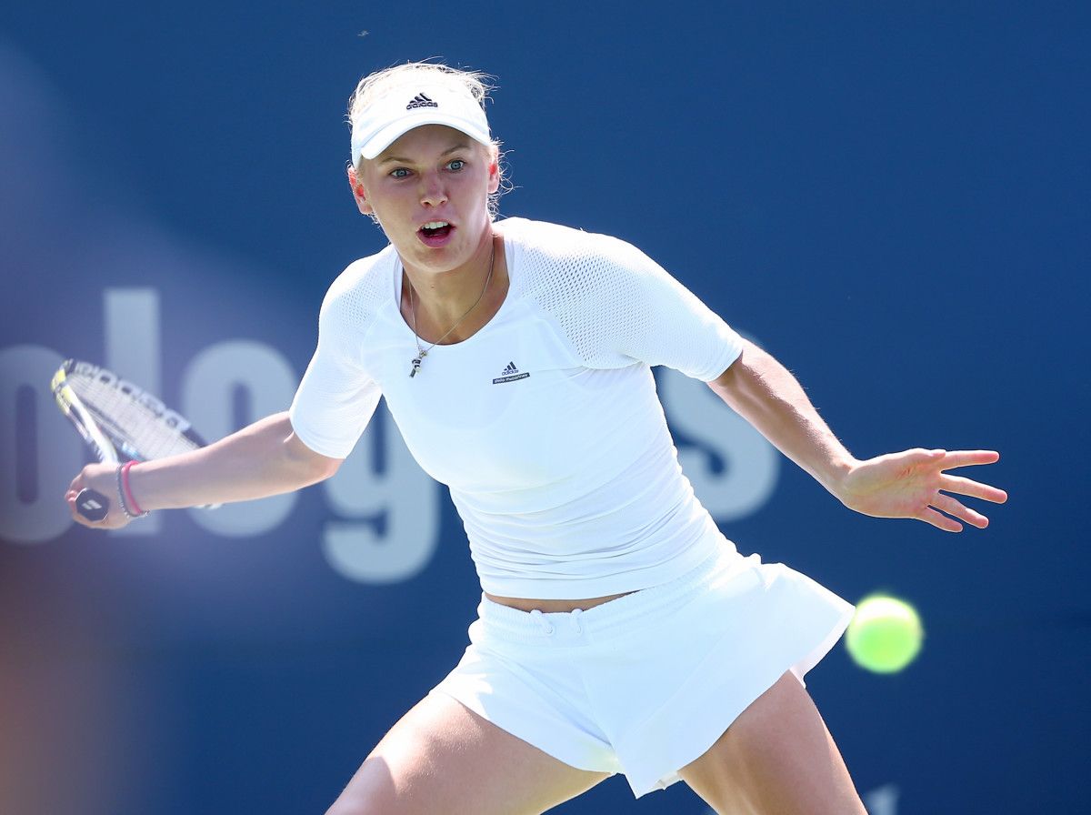 US Open Tennis 2014: Caroline Wozniacki at the US Open - Sports Illustrated