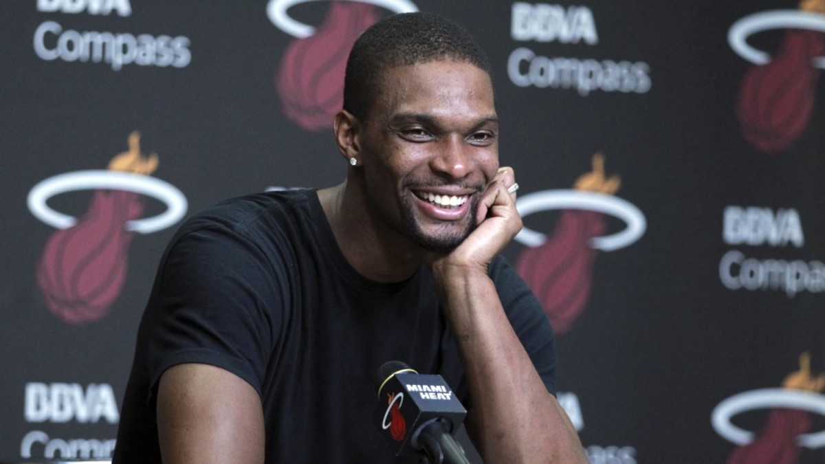 Heat's Chris Bosh: 'I'm excited for the challenge' - Sports Illustrated