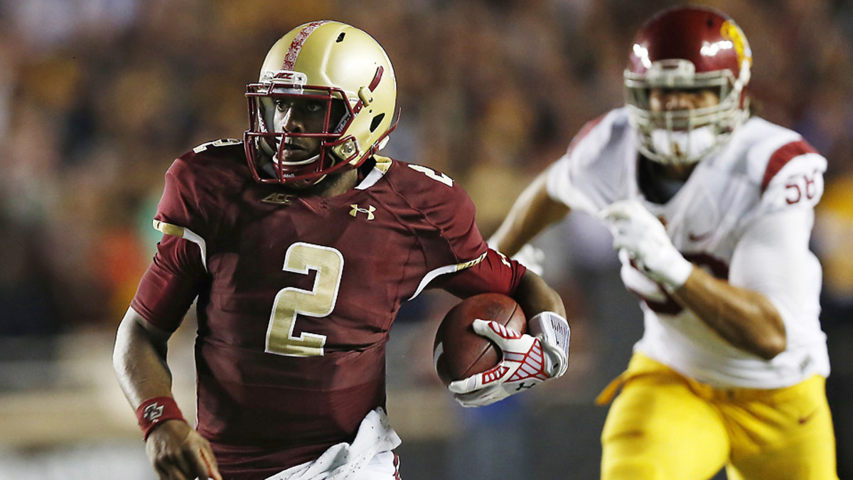 Tyler Murphy, Boston College ride an emotional wave to stun No. 9 USC ...