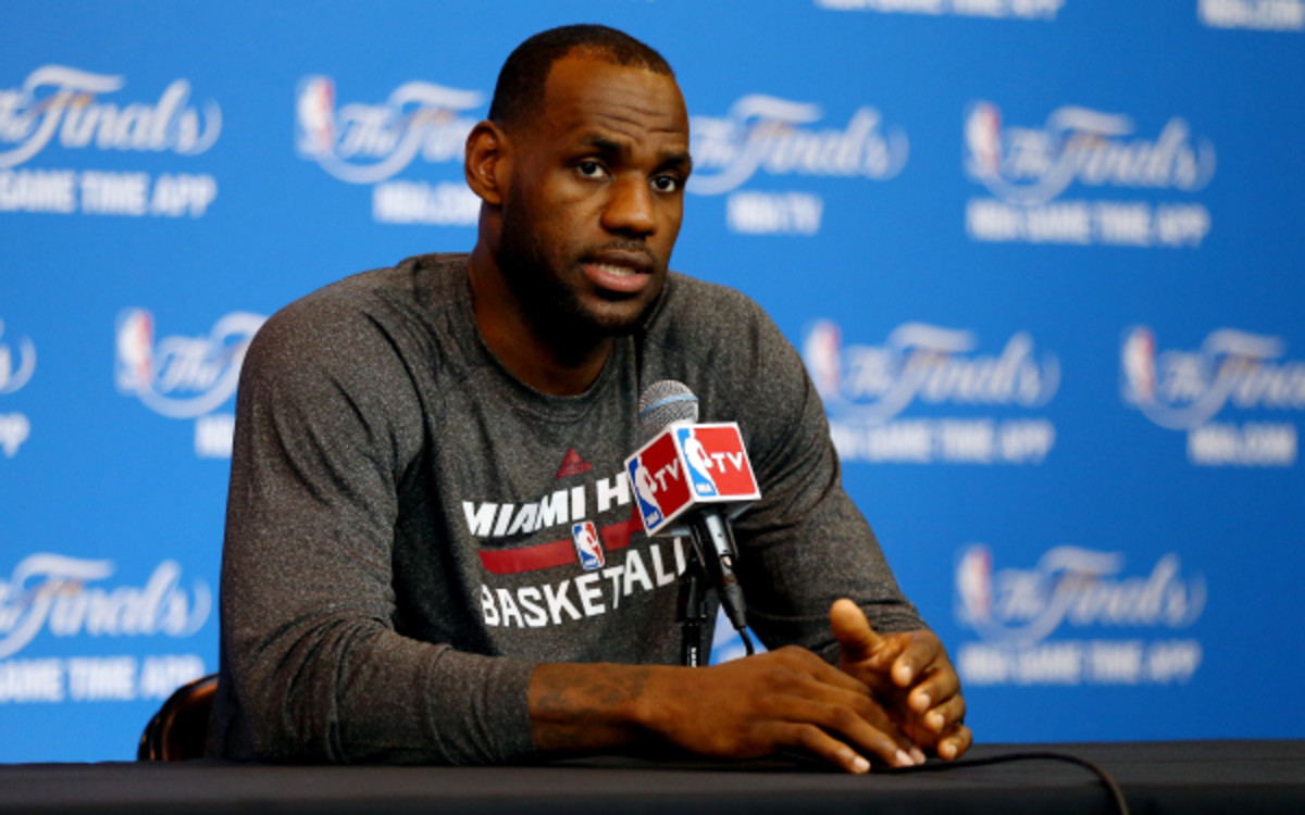 Heat's LeBron James was 'angry' cramps forced him to sit late in Game 1 ...