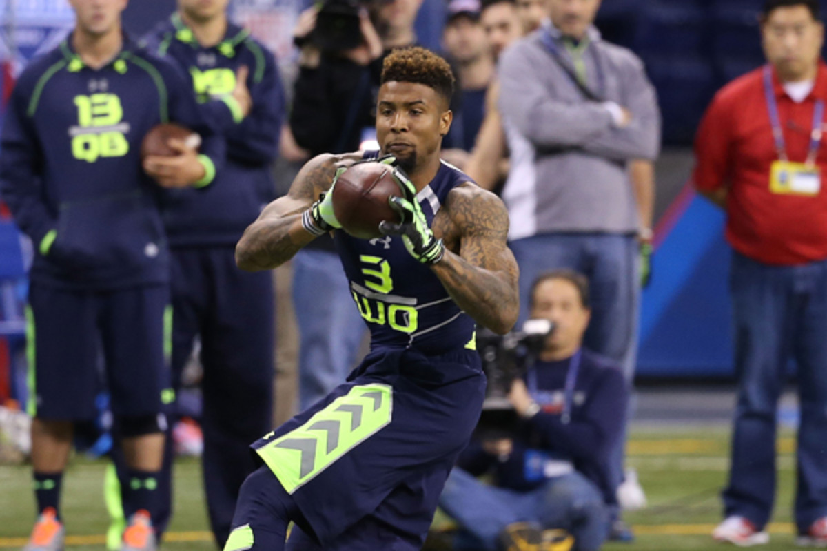 LSU WR Odell Beckham, Jr. leads the charge in Sunday's first combine ...