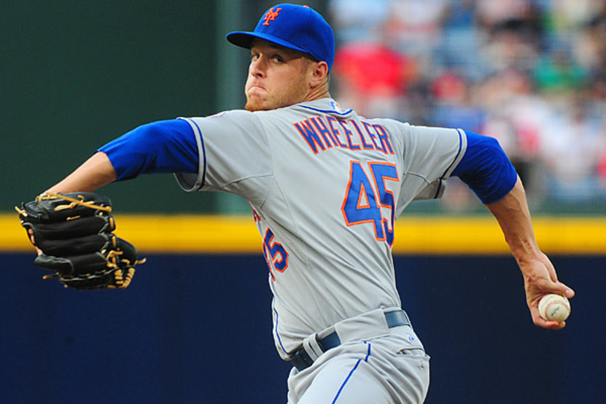 Harvey, Wheeler excel for Mets in doubleheader sweep of Braves - Sports ...