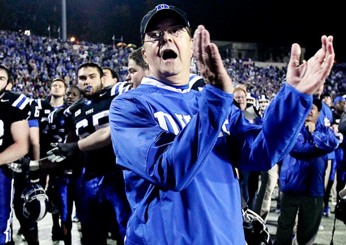 Duke's David Cutcliffe named Walter Camp National Coach of the Year ...