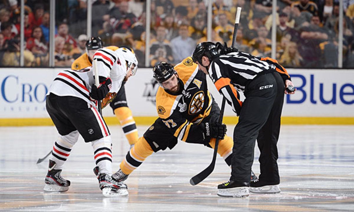 Top Line: Patrice Bergeron still hurting; headshot definition change ...