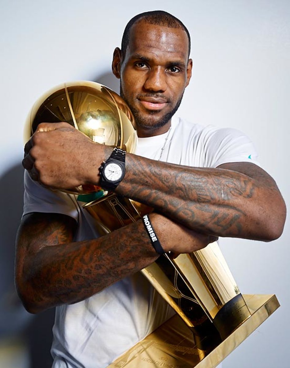 LeBron James SI cover shoot - Sports Illustrated