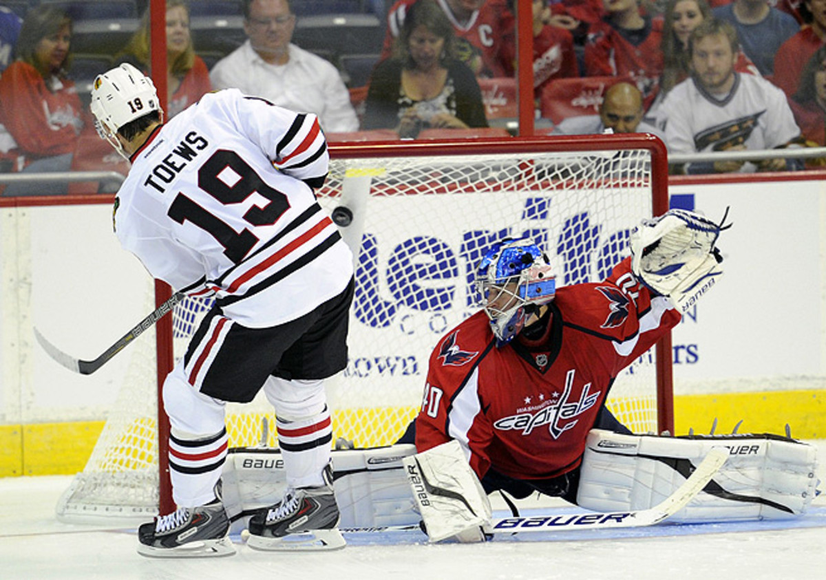 Jonathan Toews lifts Blackhawks over Capitals in shootout - Sports ...