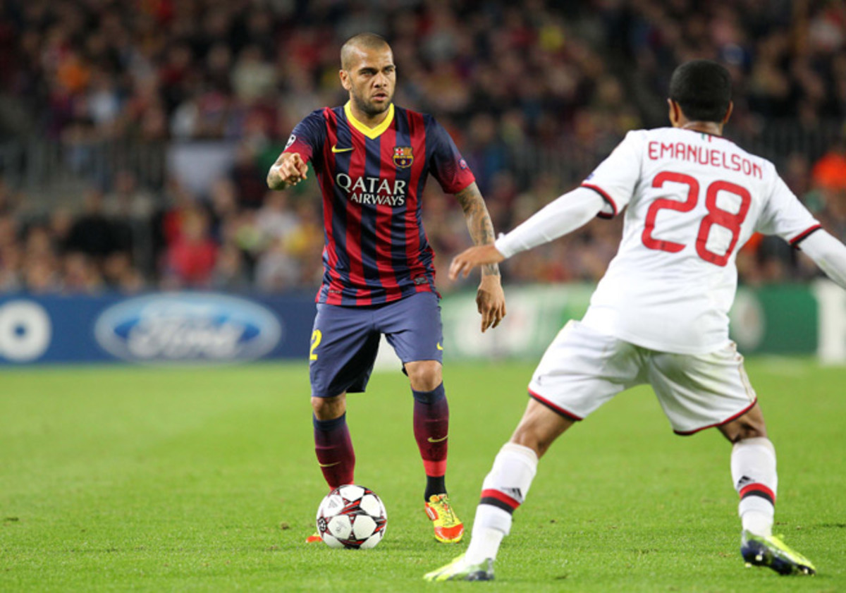 Barcelona injuries pile up with Dani Alves ruled out - Sports Illustrated