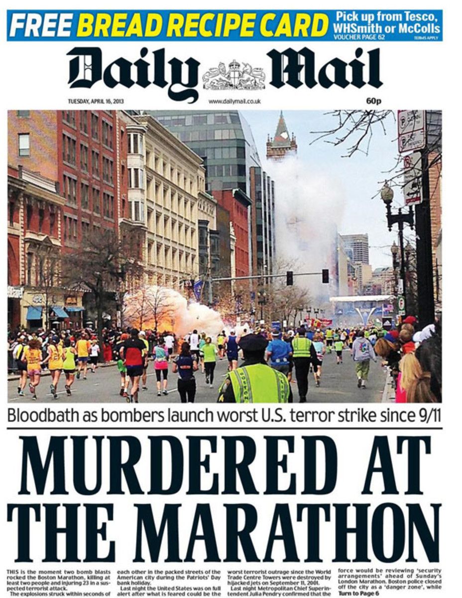 Boston Marathon Newspaper Front Pages - Sports Illustrated