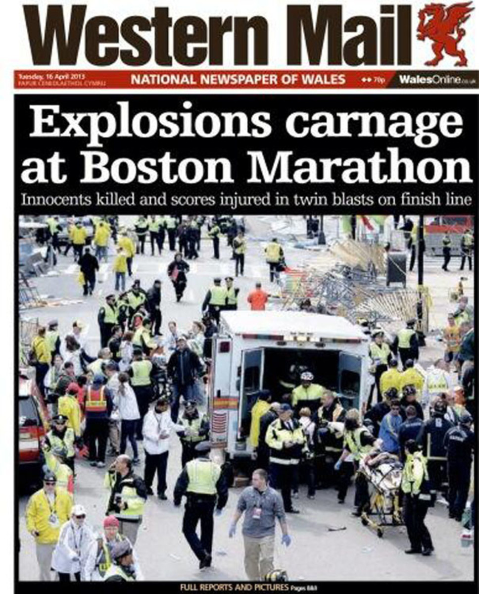 Boston Marathon Newspaper Front Pages - Sports Illustrated