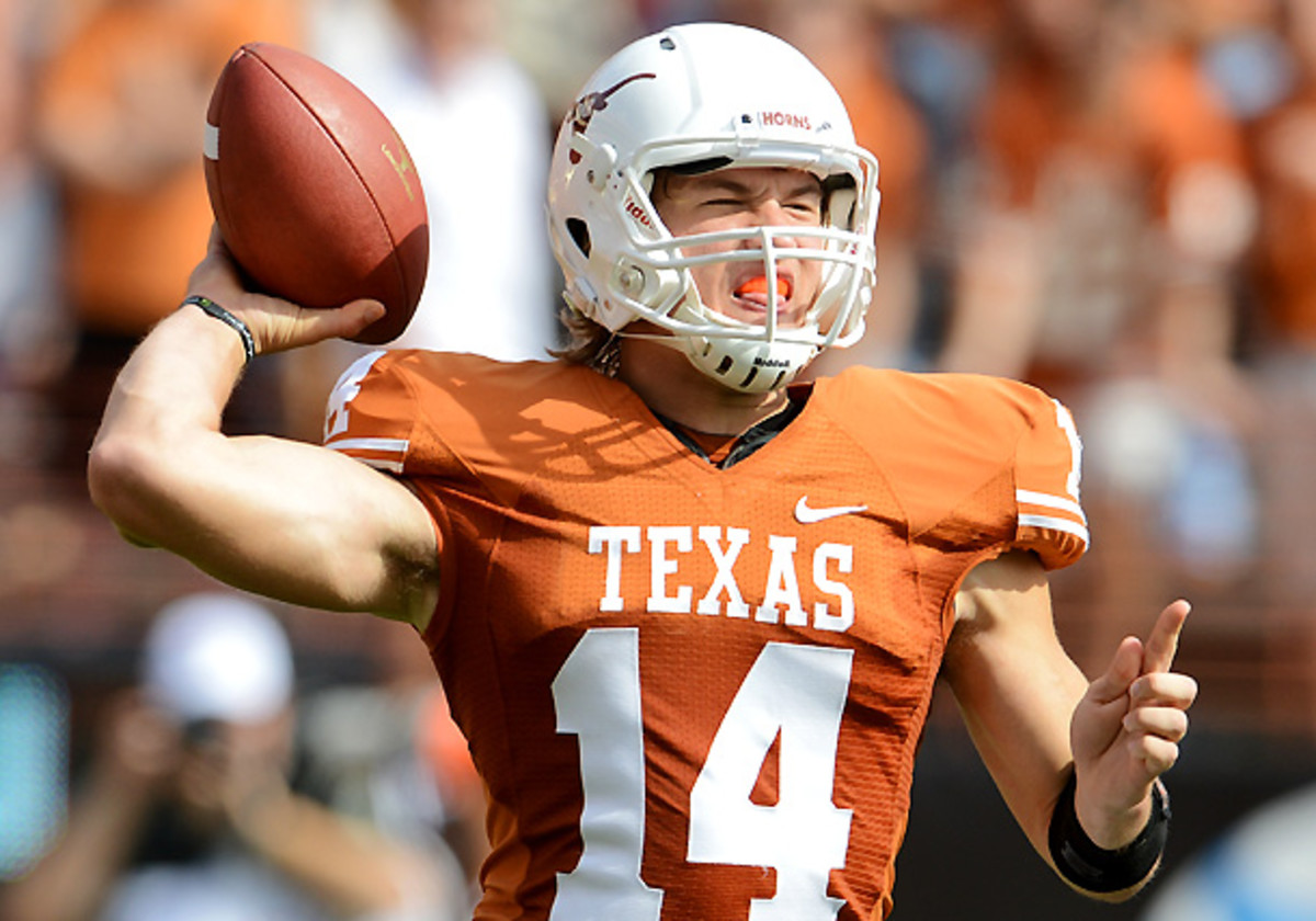 Texas QB David Ash out vs. Ole Miss - Sports Illustrated