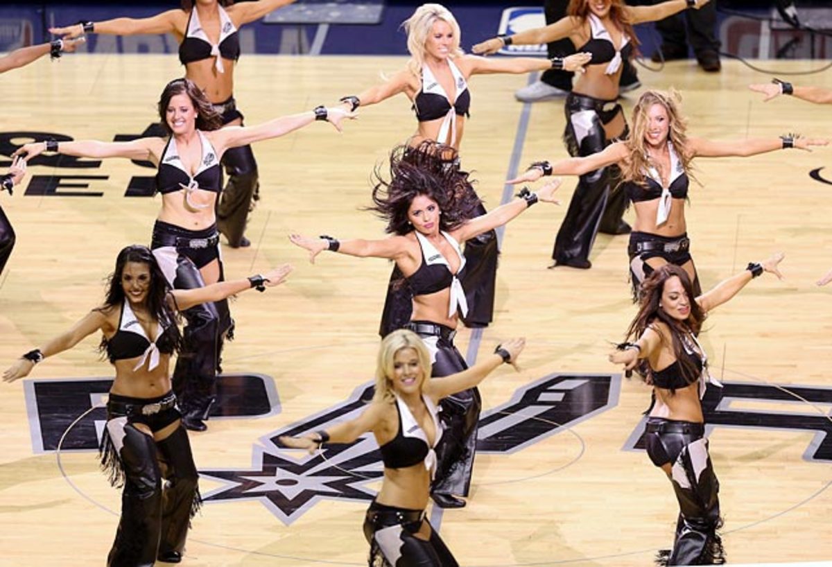 San Antonio Spurs Silver Dancers - Sports Illustrated