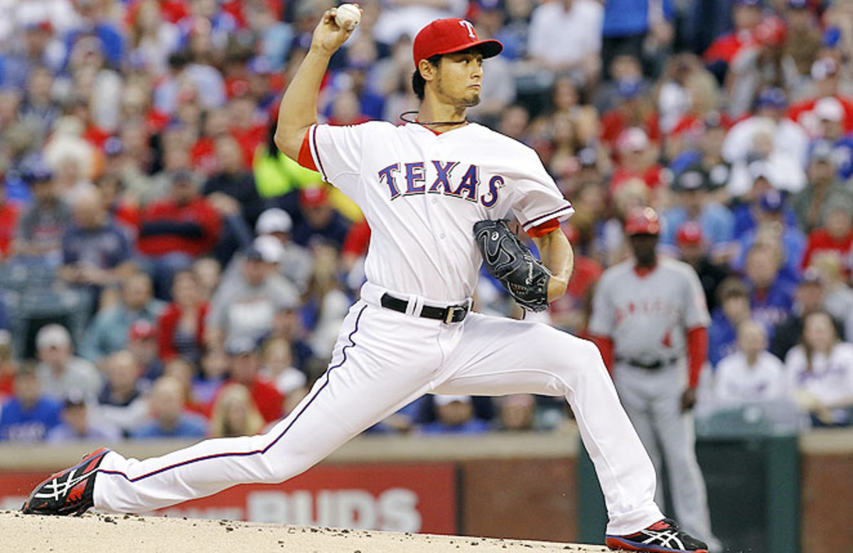 Yu Darvish leaves Angels game early with blister - Sports Illustrated