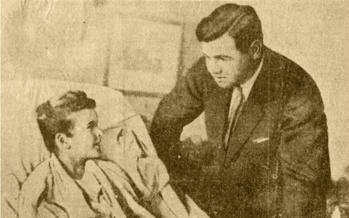Ball on Which Babe Ruth Promised Sick Boy a Home Run Comes to Auction ...