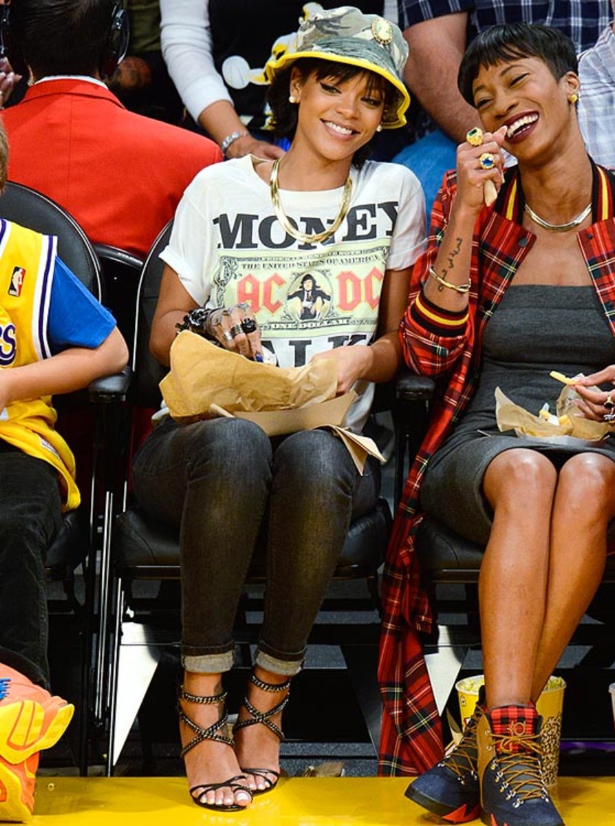 Celebrities at NBA Games - Sports Illustrated