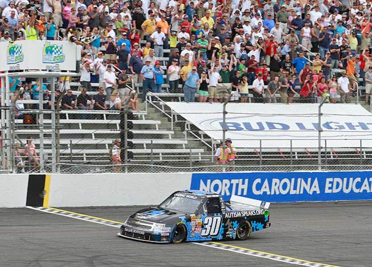 Kyle Larson wins Truck Series event at Rockingham - Sports Illustrated