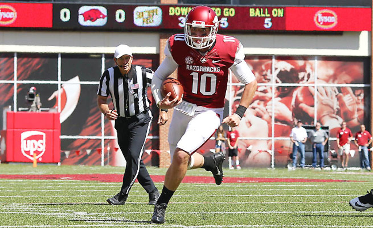 Bret Bielema: Quarterback Brandon Allen's status still in doubt for ...