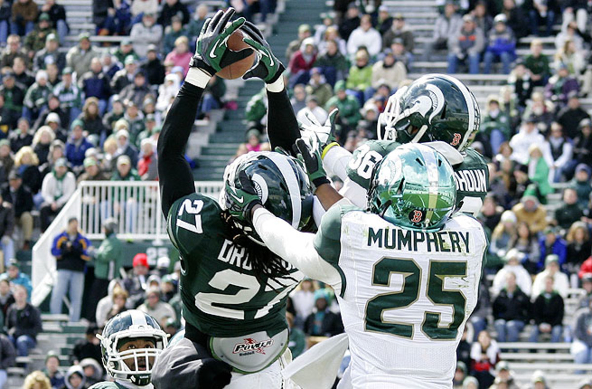 Michigan State's defense scores two touchdowns in spring game - Sports ...