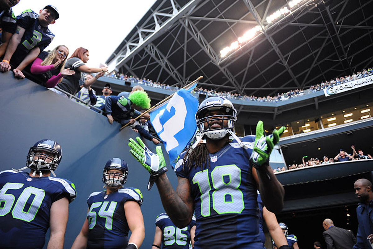 Behind-the-scenes pictures from the Seahawks’ win over the 49ers ...