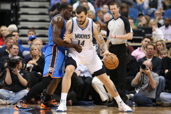 Timberwolves, Nikola Pekovic agree to five-year contract - Sports ...