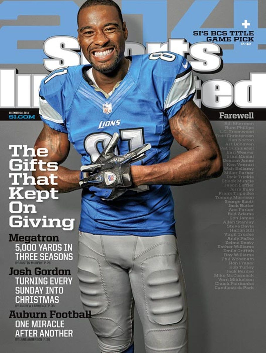 Sports Illustrated Magazine Cover Football