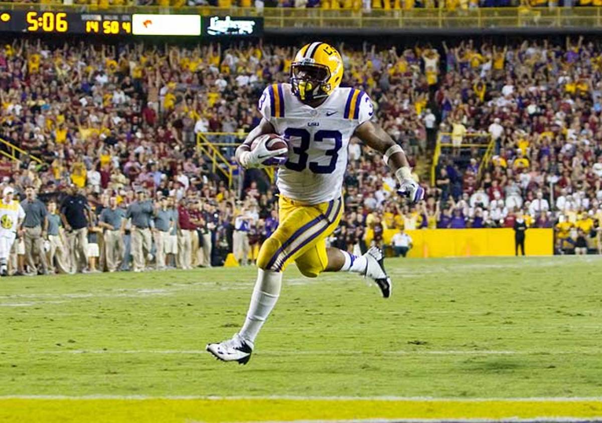 LSU running back Hill arrested for battery - Sports Illustrated