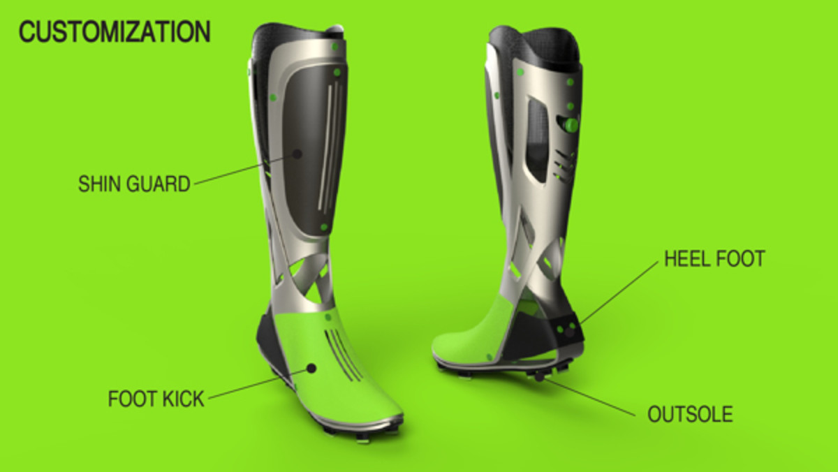 French Designer Conceives Prosthetic Leg Specifically Made For Soccer ...