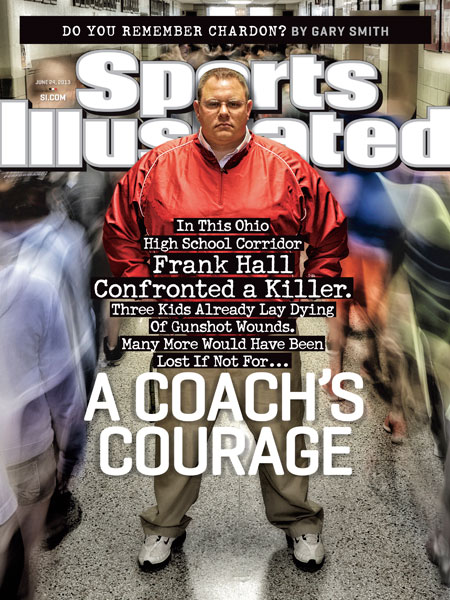 Frank Hall, reluctant hero, on June 24 cover of Sports Illustrated ...