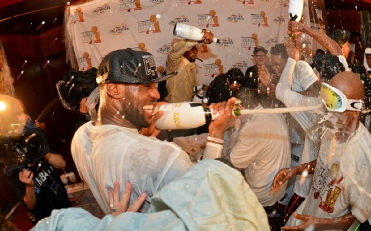 Miami Heat comped $100,000 worth of alcohol for NBA Finals celebration ...