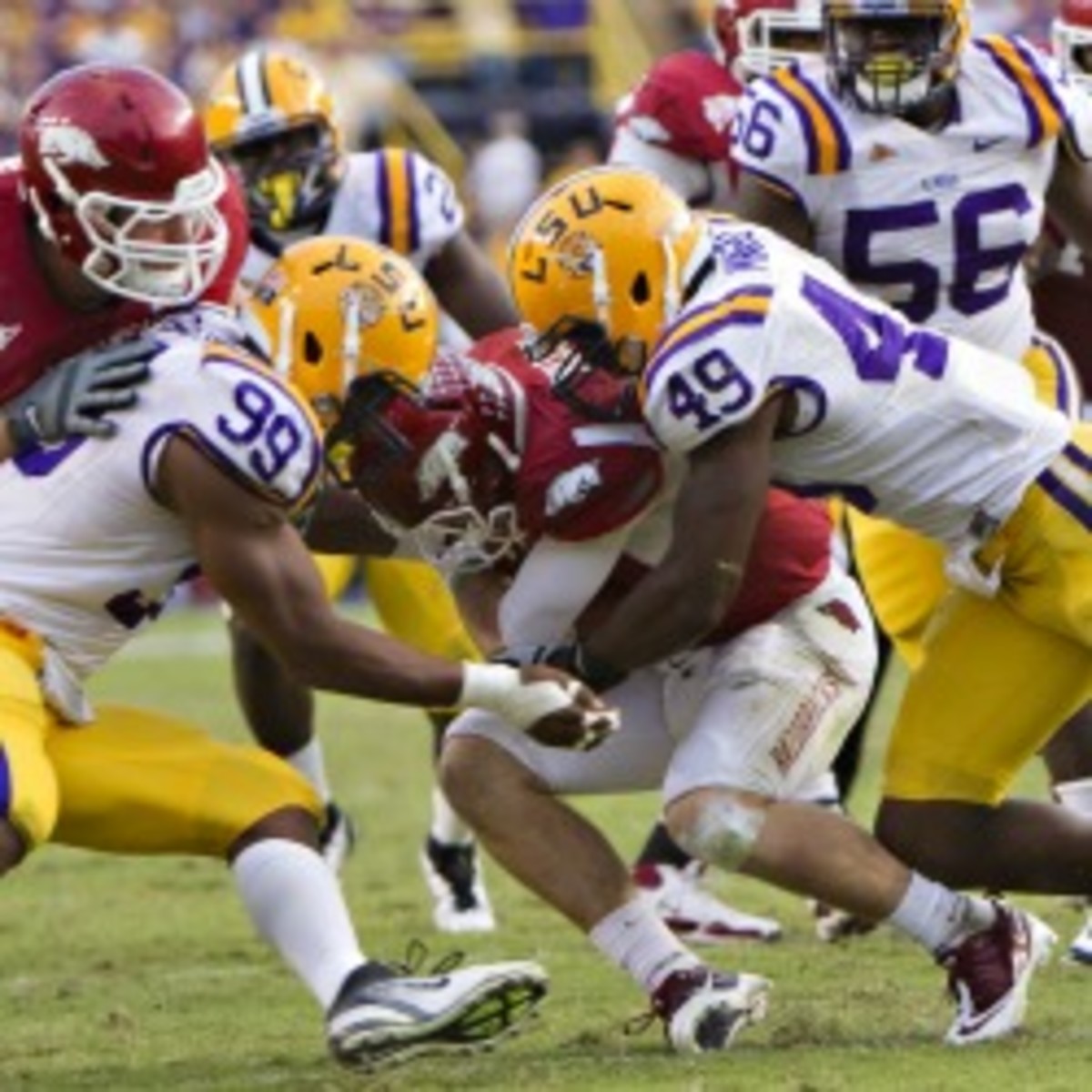 LSU defensive linemen betting $5,000 on who gets picked in NFL draft ...