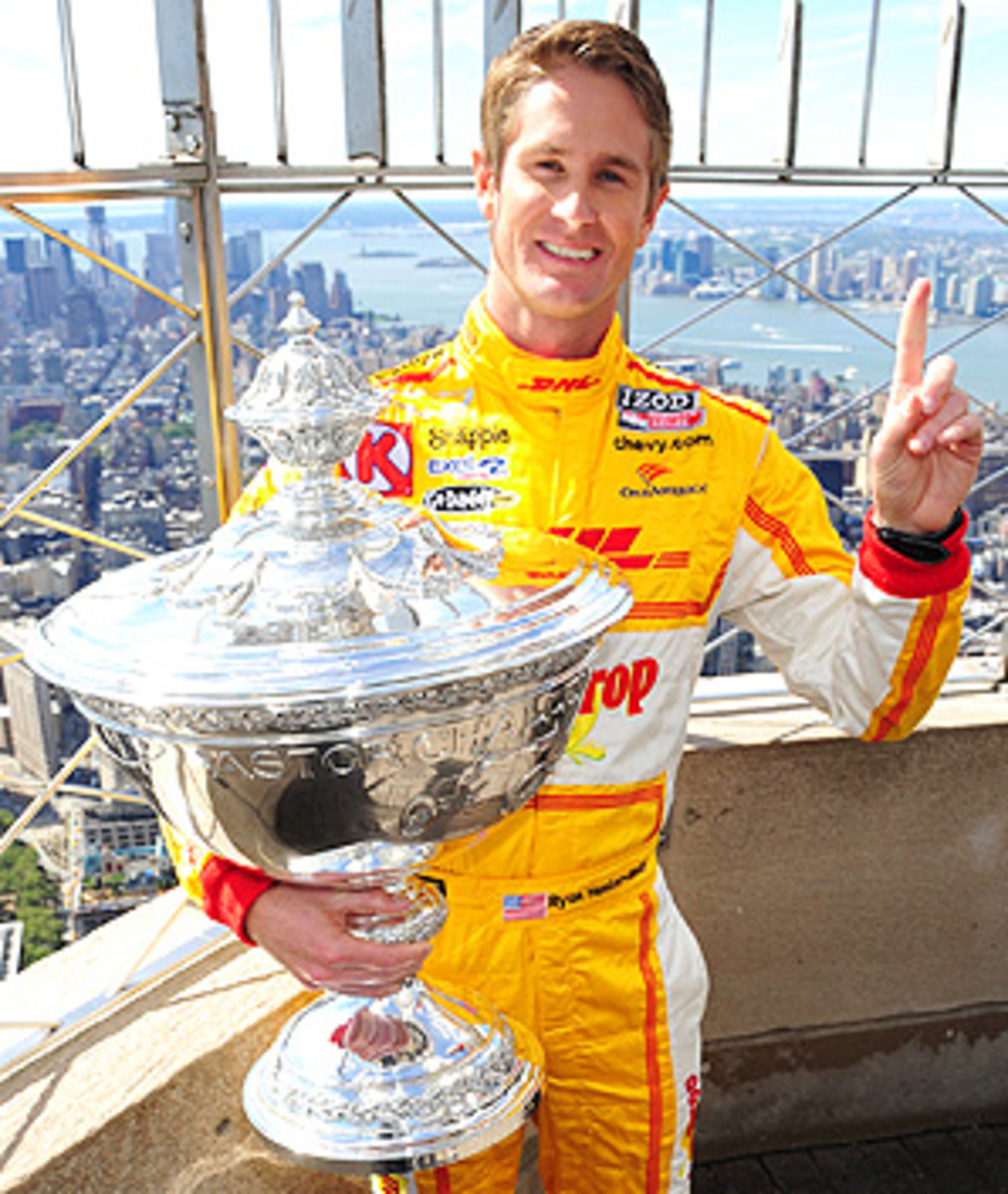 IndyCar champ Ryan Hunter-Reay driving Wayne Taylor Racing No. 10 in ...