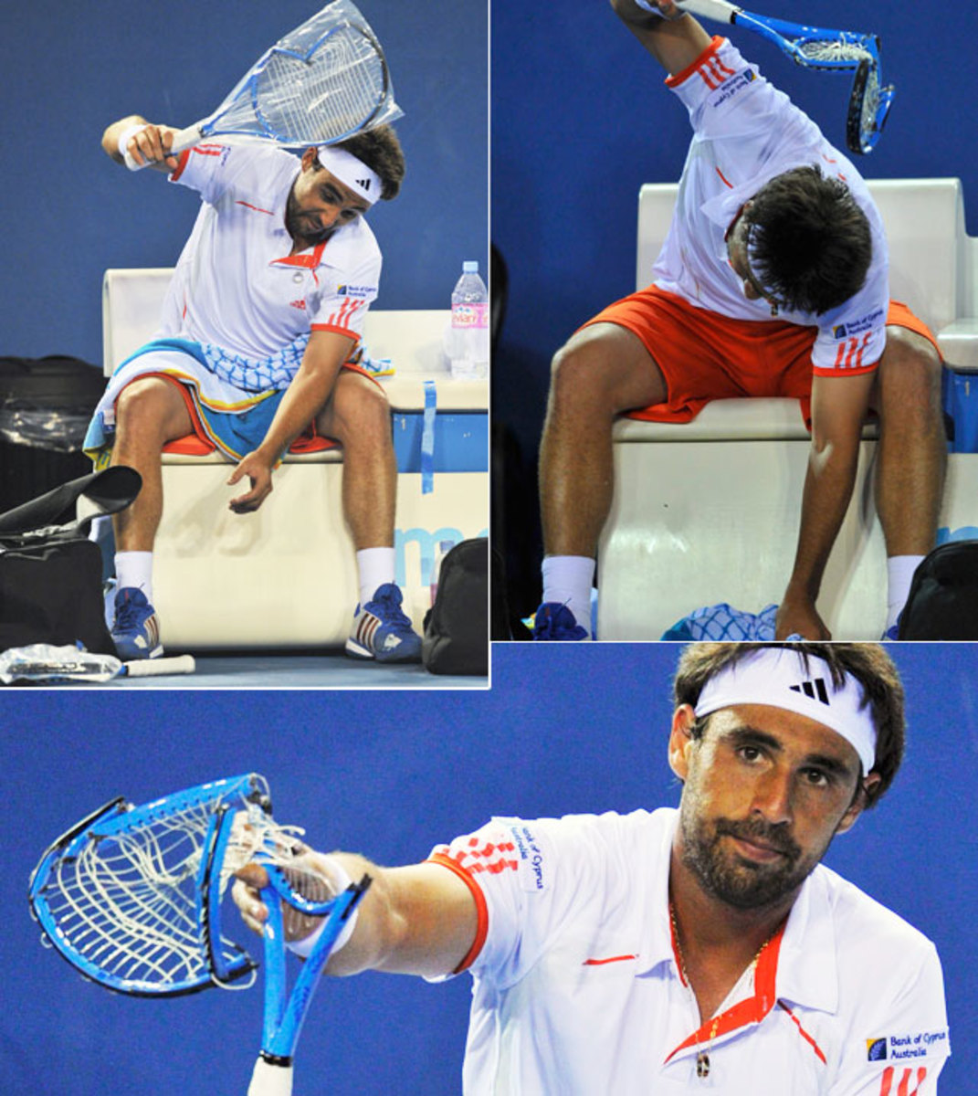 Tennis Players Smashing Rackets - Sports Illustrated