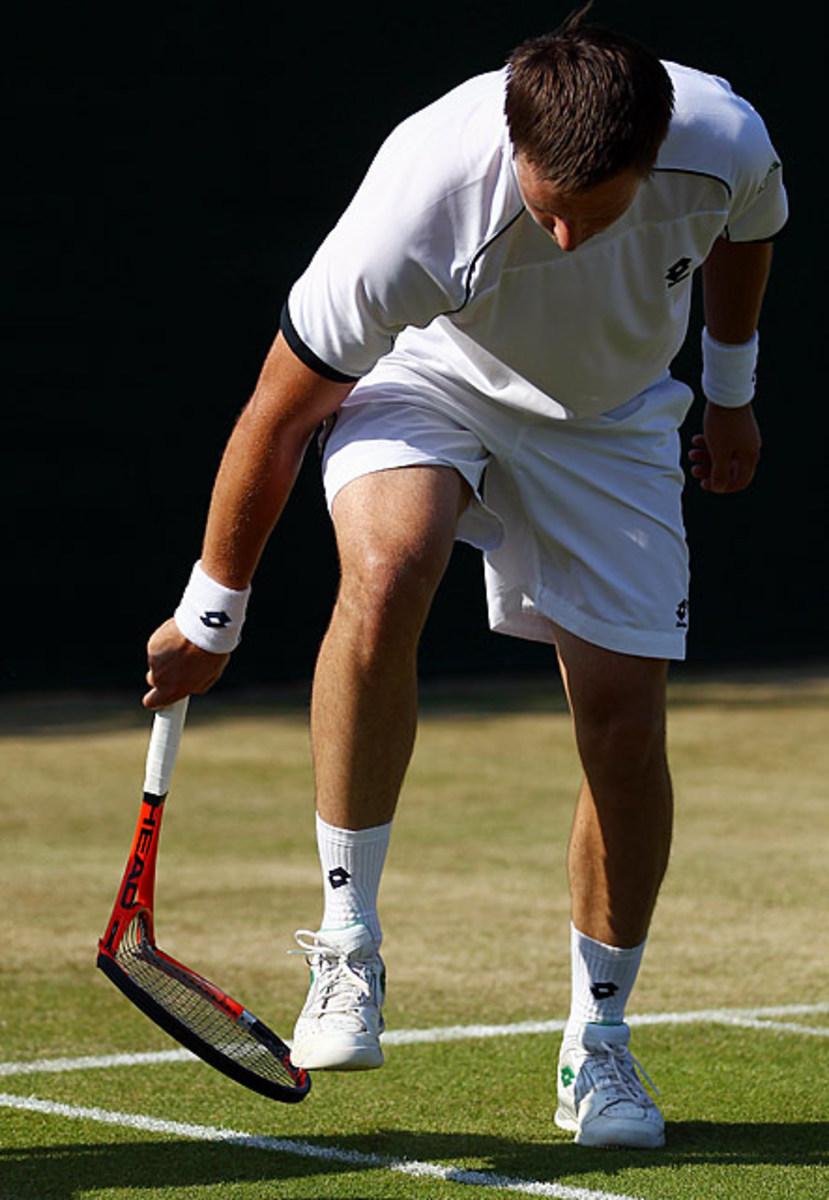 Tennis Players Smashing Rackets - Sports Illustrated